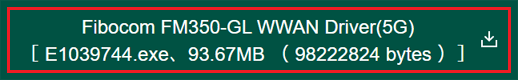 FMV Q&A - 「Fibocom FM350-GL WWAN Driver(5G)」（64ビット）の修正項目とインストール方法について（2023年1月発表モデル : LIFEBOOK ...